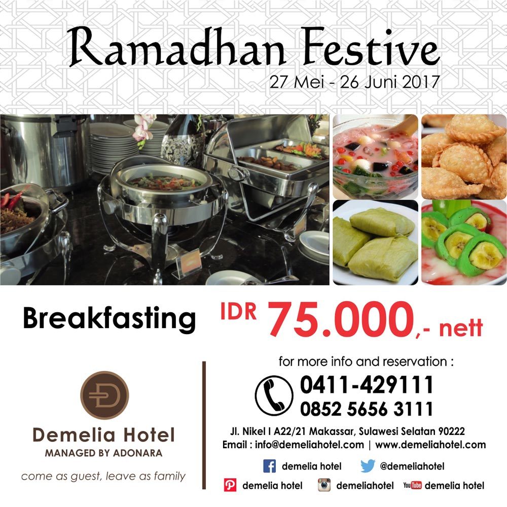 Promo Menu Bebek di Ramadhan Festive Demelia Hotel | Makassar Kuliner